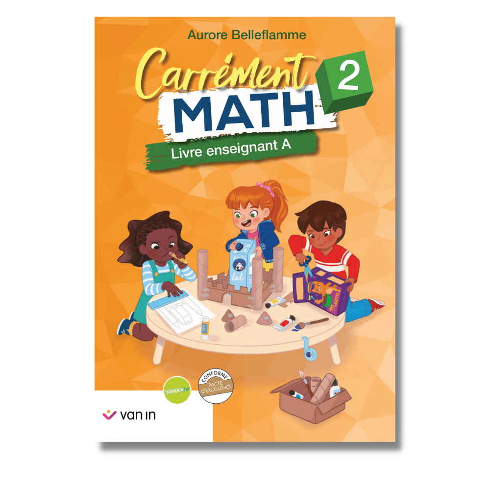 Carrément Math 2 livre de l'enseignant A (Pacte) – Van In Webshop