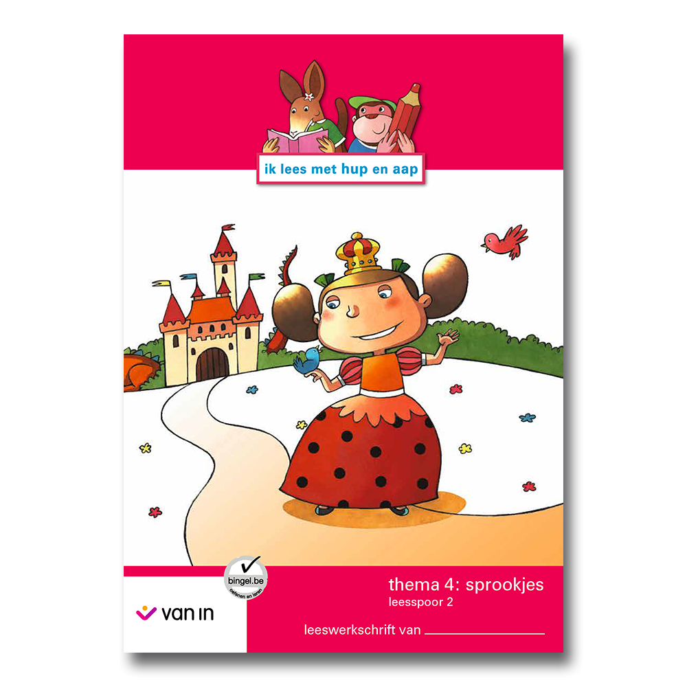 Ik lees met hup en aap leerwerkschrift 4 tweede leesspoor – Van In Webshop